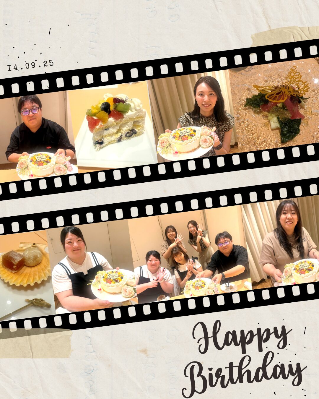 🎉2025年 バースデーランチ会開催 🎂 | 株式会社Minadia